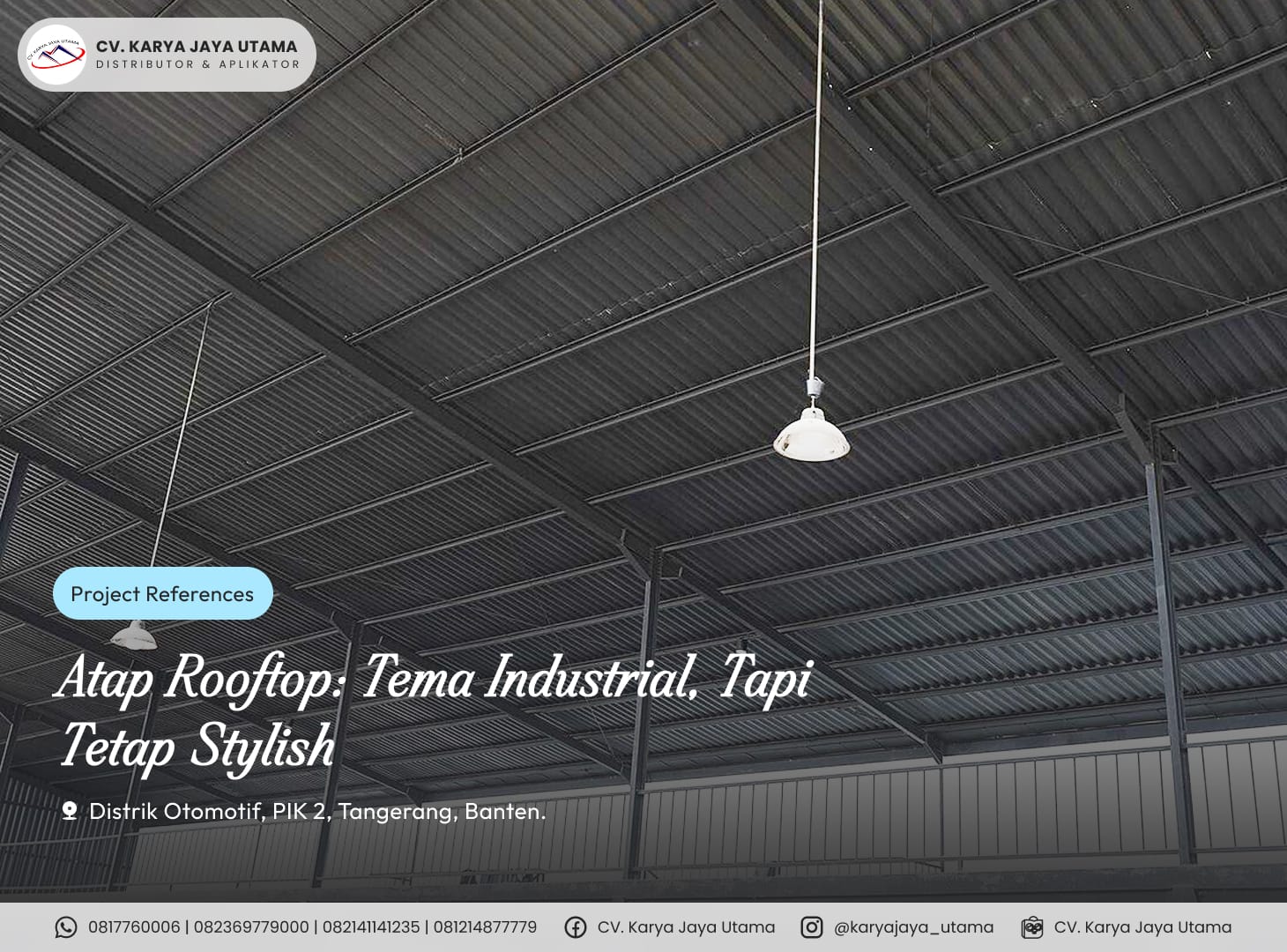 Atap uPVC Rooftop – Agen Rooftop